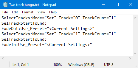 Macro Help with Selecting Tracks - Windows - Audacity Forum