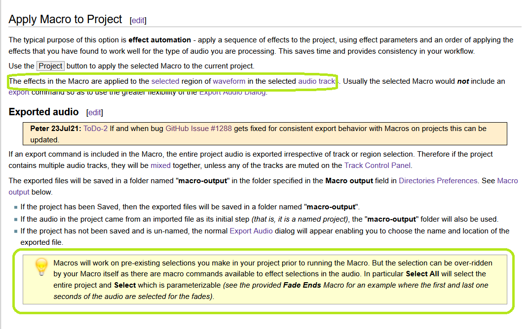 MACRO to go to specific track, perform operations, go to next track, etc - Macros and Scripting ...
