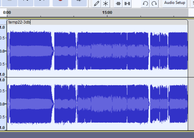 Distortion due to excessive recording level when opening pre-recorded files in mp3/mp4 format ...