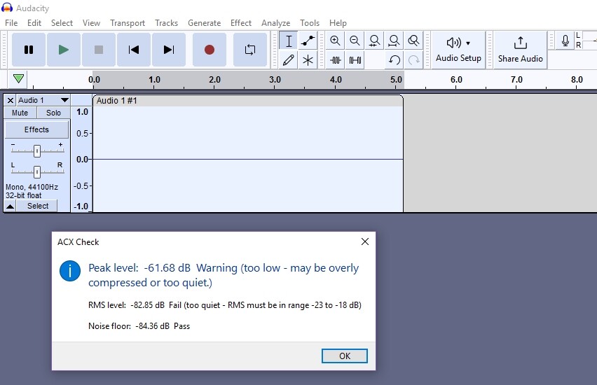 Unable to process audiobook Problems - Windows - Audacity Forum