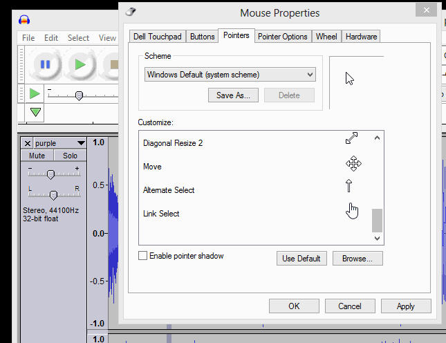 Help - Cursor not visible in Windows 10 - Windows - Audacity Forum Help - Cursor not visible in Windows 10 - Windows - Audacity Forum