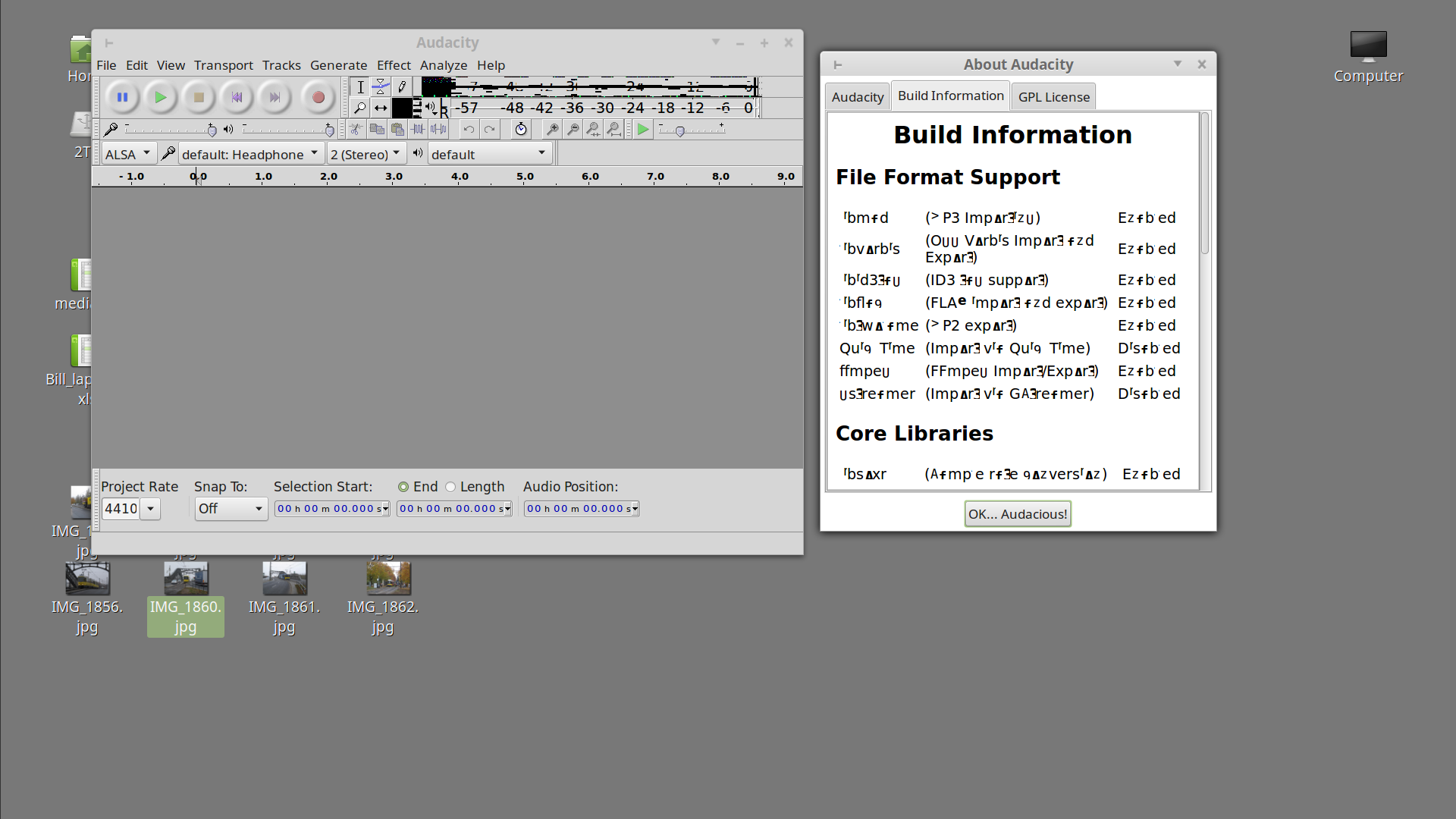 Audacity will open its GUI, but everything beyond leads to system crash - GNU/Linux - Audacity Forum
