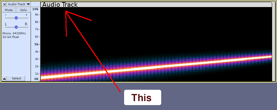 filename above spectrogram - macOS - Audacity Forum