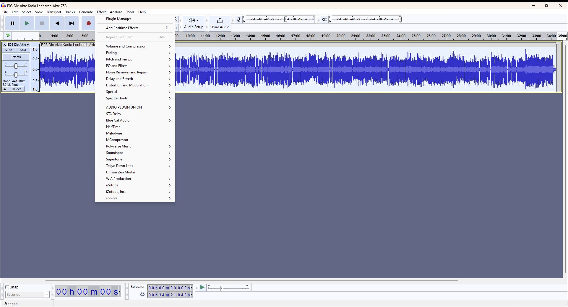 Effects unavailable - Windows - Audacity Forum