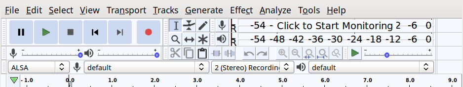 Wasted Space in Default Toolbar Layout - Adding Features - Audacity Forum