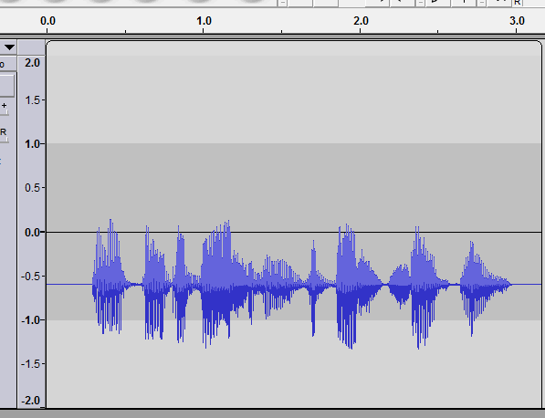 This odd waveform position, how to move it "up"? - Audacity 3 Help ...