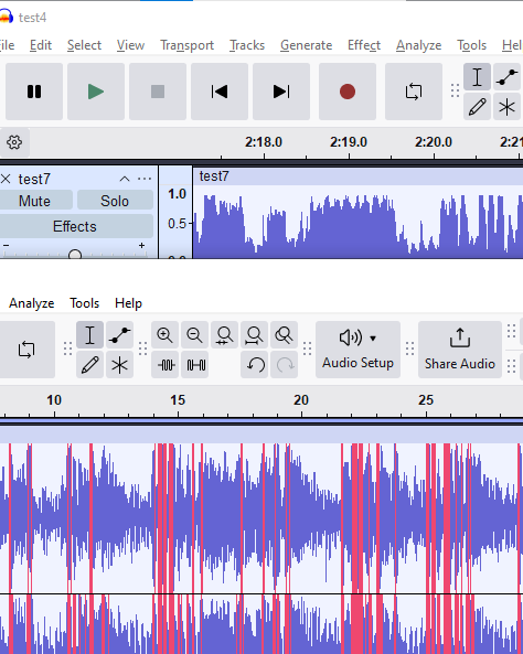 Audio capture wave hitting ceiling - Audacity 3 Help Forum - Audacity Forum