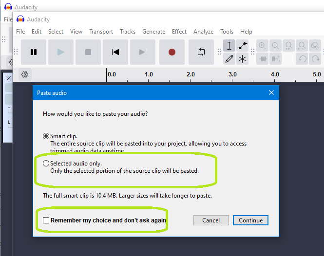 Very slow copy/paste and drag/drop operations with large audio files (> 1 GB) - Feedback and ...