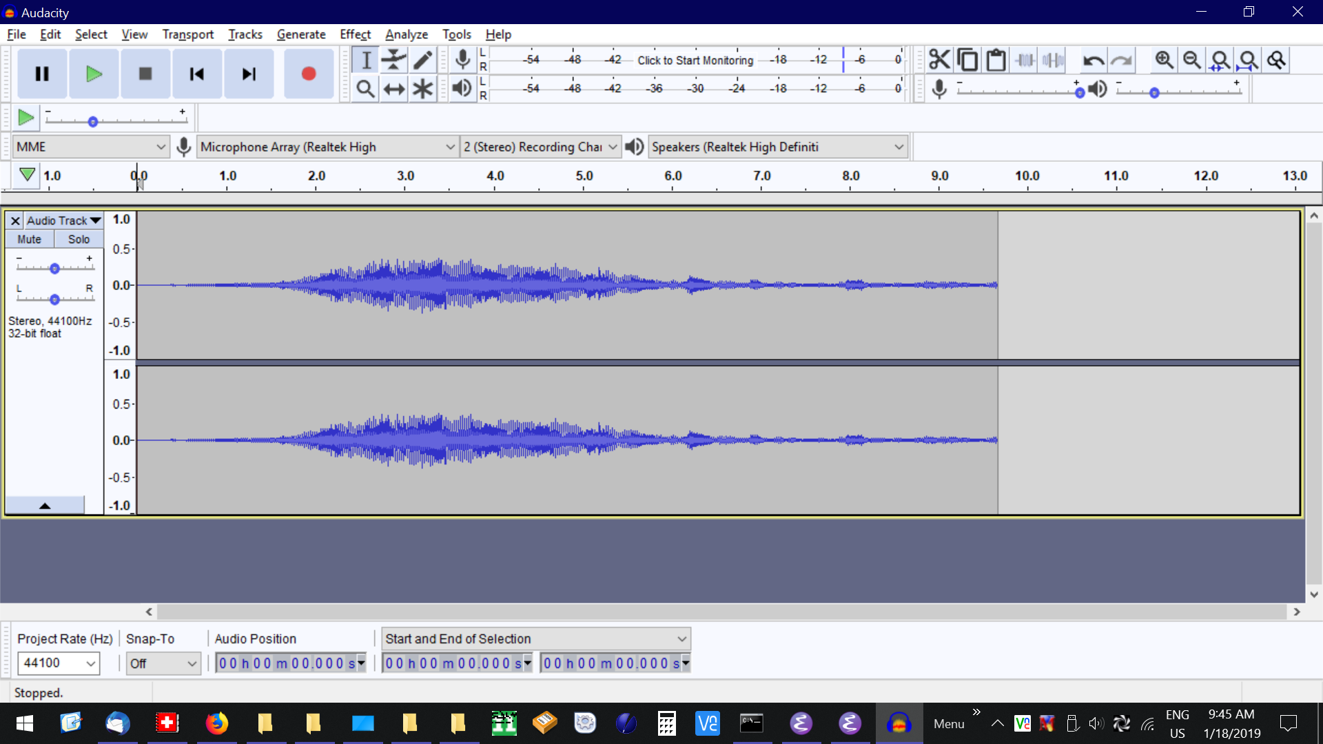 Very strange behavior on recording - Windows - Audacity Forum