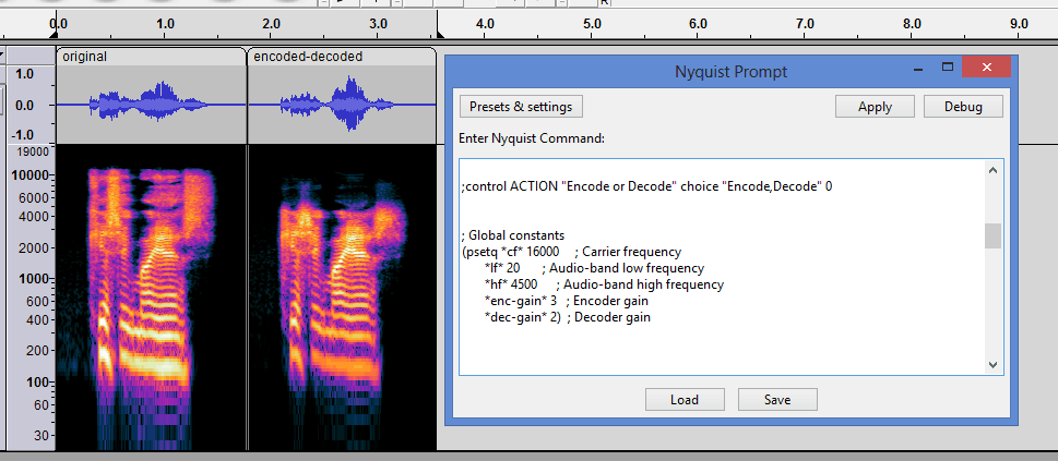 Nyquist audio decoding query - Audacity 3 Help Forum - Audacity Forum