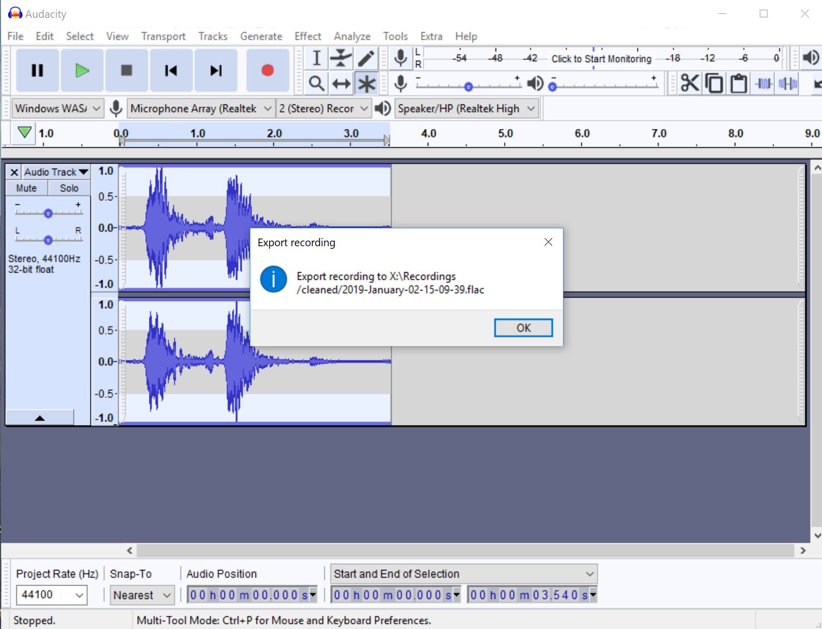 Problems in Directories setting - Windows - Audacity Forum