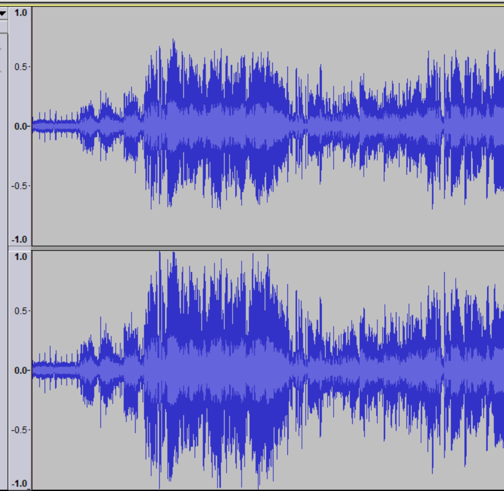 Stretching the track to full screen in the vertical direction? - Windows - Audacity Forum