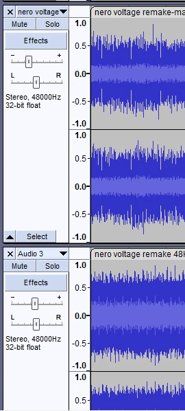 Track sample rates change when closing project - Windows - Audacity Forum