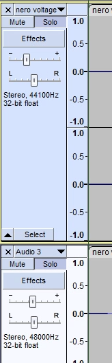 Track sample rates change when closing project - Windows - Audacity Forum