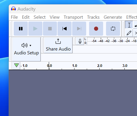 Audio Setup and Share Audio buttons now different sizes - Windows - Audacity Forum