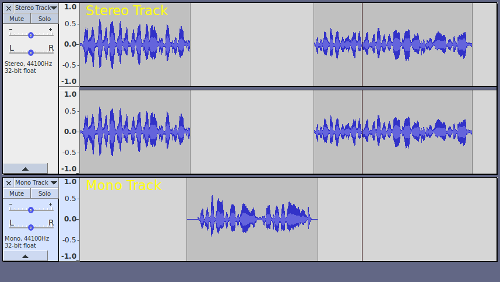 mixing mono and stereo tracks - Windows - Audacity Forum