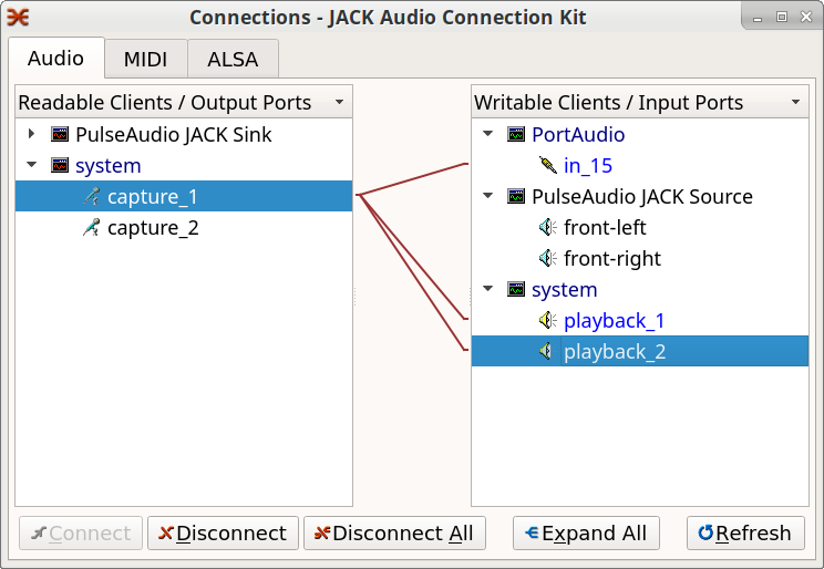 Only Right Side Output iD14? - GNU/Linux - Audacity Forum