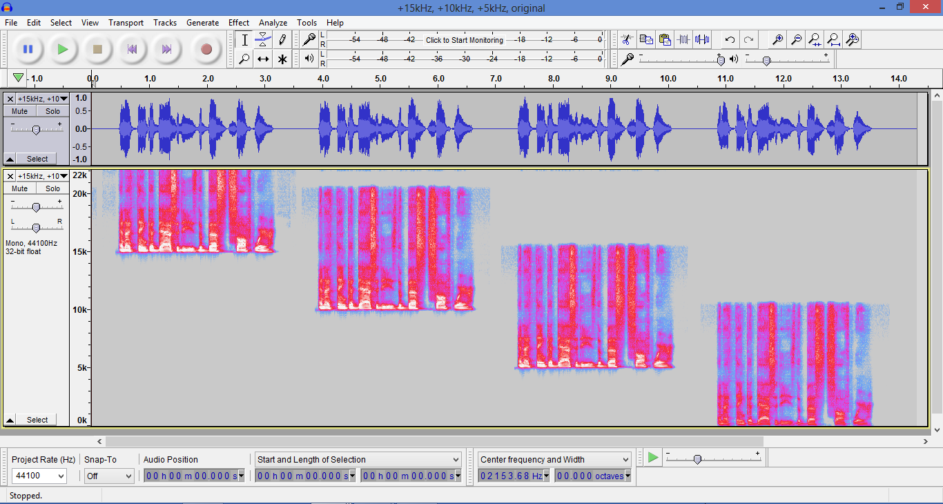 Is it possible to move the pattern of speech to a higher frequency? - General Audio Programming ...