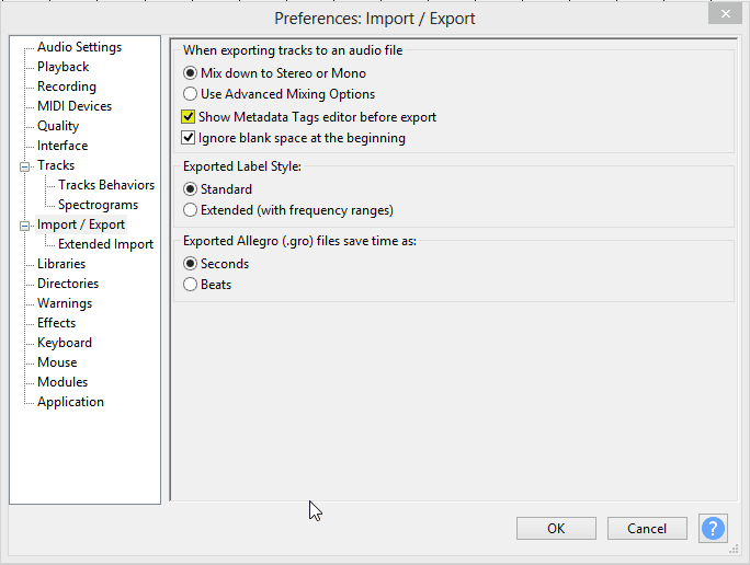 複数のファイルのメタデータを個別に入力 - Audacity 3 Help Forum - Audacity Forum