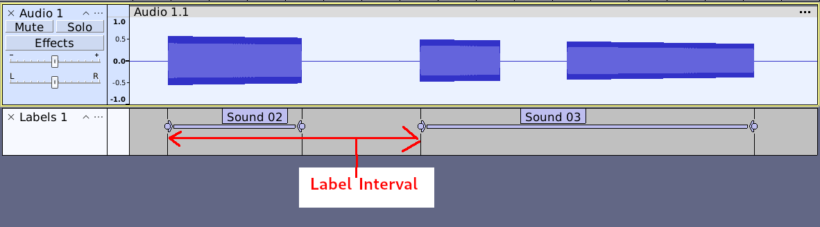 Label sounds minimum label interval not working? - macOS - Audacity Forum