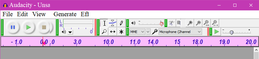 Wasted Space in Default Toolbar Layout - Adding Features - Audacity Forum