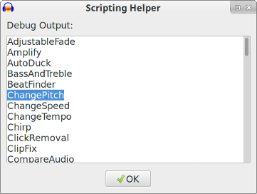 Scripting Helper - New Plug-Ins - Audacity Forum