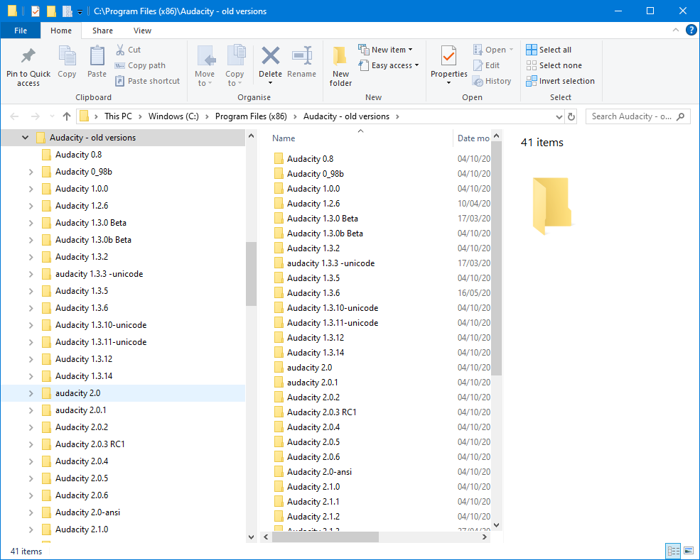 Can't open 'older' aup files - Windows - Audacity Forum