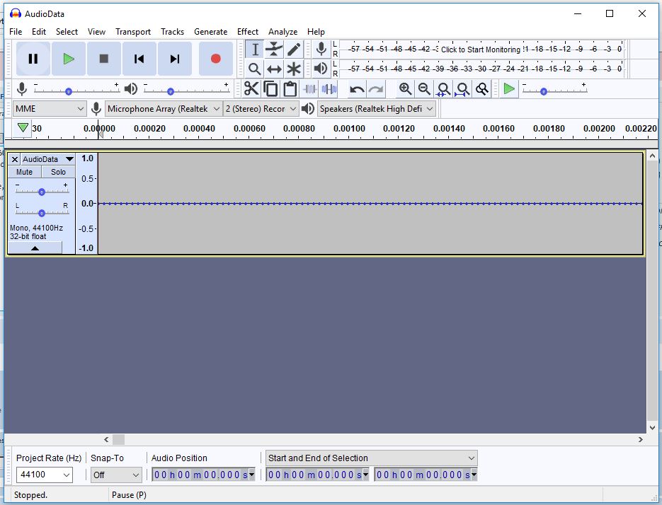 Gsm 610 Raw Binary File Not Showing Any Output Audio Processing