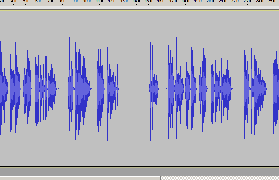 Does this audio sound right? - Audiobook Production - Audacity Forum
