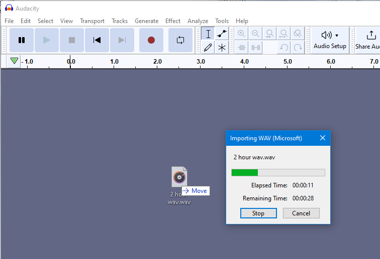 Audacity crashes when importing a file - Windows - Audacity Forum