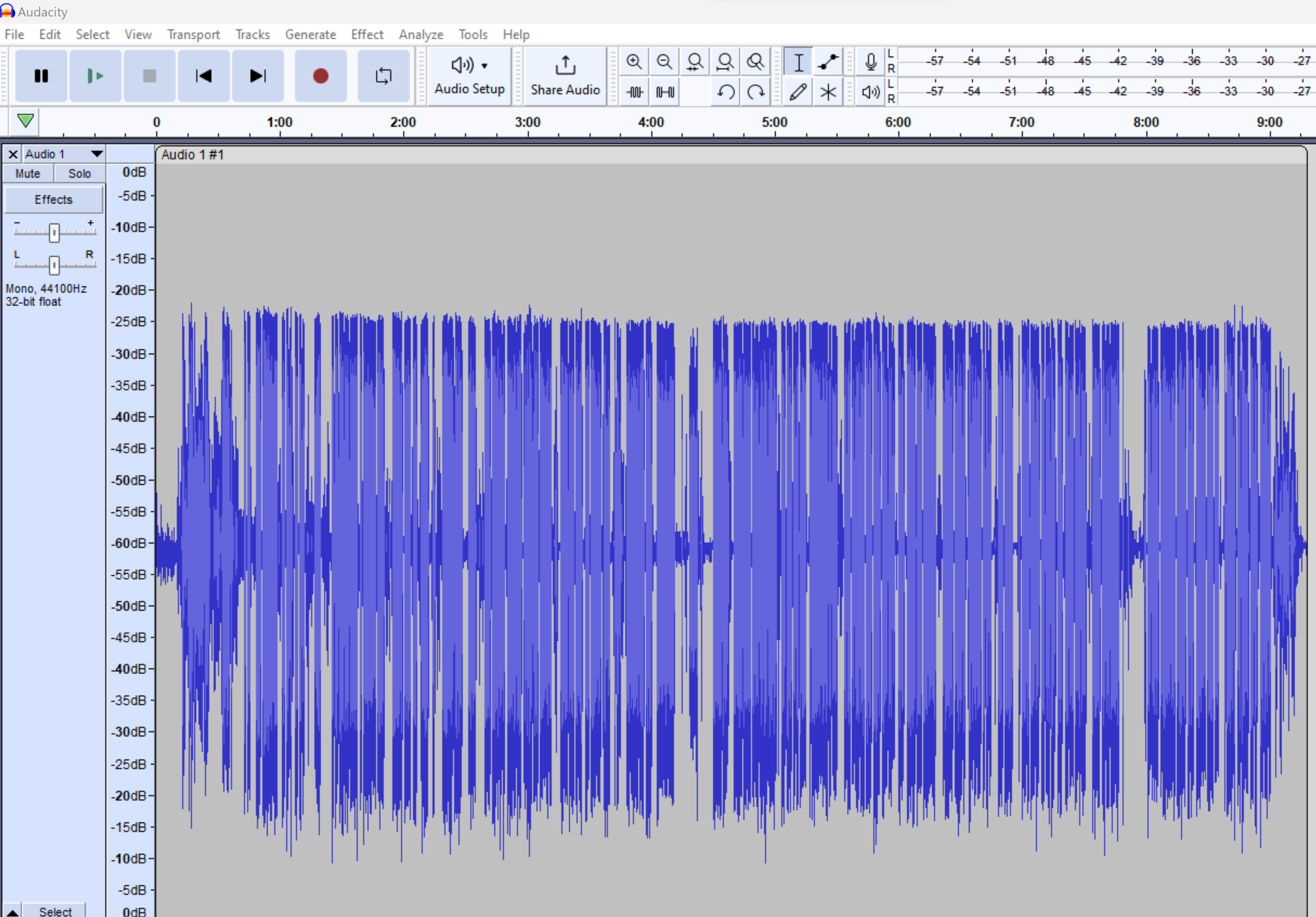 Weird waveform - hardware problem? - Audacity Help Forum - Audacity Forum
